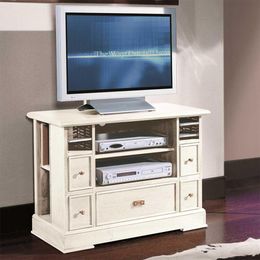 Pharao24.de TV Lowboard Lowboard mit Schubladen und offenen F&auml;chern