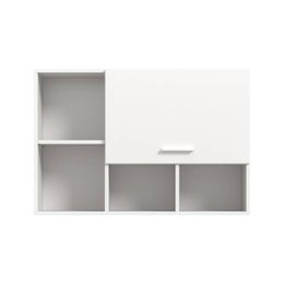 Pharao24.de Wandschrank Oberschrank mit Regalf&auml;chern platzsparend