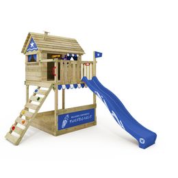Smart Seaside Spielturm mit Sandkasten und Wellenrutsche - Hochwertiger Garten Spielplatz aus Massivholz f&uuml;r Kinder - Sicherer Spielspa&szlig; Wickey