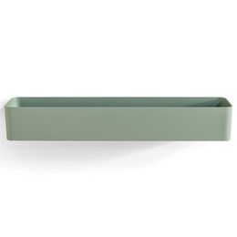 Pharao24.de Wandboard Regal in Gr&uuml;n und rechteckiger Form