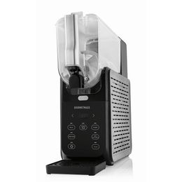 gourmetmaxx Slush-Eismaschine gourmetmaxx, Grau, Schwarz, Transparent, Metall, Kunststoff, 3.7 L, 15.5x43x40.5 cm, verschiedene Programme,