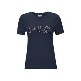 Fila Damen T-Shirt &raquo;Schilde&laquo; - Damen - Gr. XL - dunkelblau