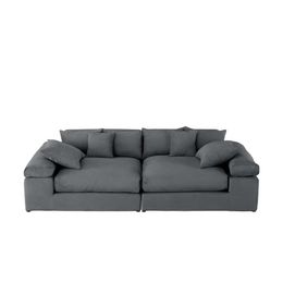 Smart Big Sofa Lianea grau Ma&szlig;e (cm): B: 260 H: 86 T: 133.0 &raquo; M&ouml;bel Kraft