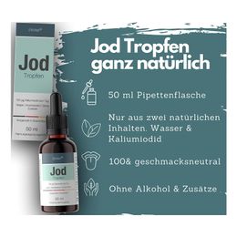 EXVital&reg; Jod Tropfen, hochdosiertes Kaliumiodid, 50 ml