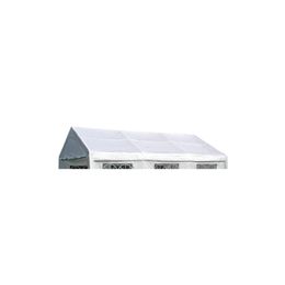 DEGAMO Ersatzdach / Dachplane PALMA f&uuml;r Zelt 4x6 Meter, PE weiss 180g/m&sup2;, incl. Spanngummis
