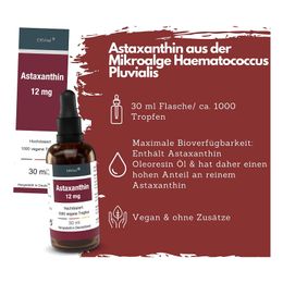 EXVital&reg; Bio Astaxanthin Tropfen, hochdosiert, 30 ml
