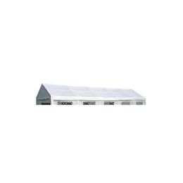 DEGAMO Ersatzdach / Dachplane PALMA f&uuml;r Zelt 4x10 Meter, PE weiss 180g/m&sup2;, incl. Spanngummis
