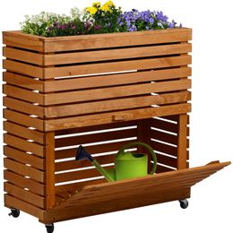 Dobar Hochbeet "Rolla" Gr. L, Braun