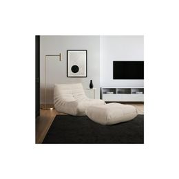 Home Deluxe Relaxsessel mit Hocker CHILL - Anthrazit