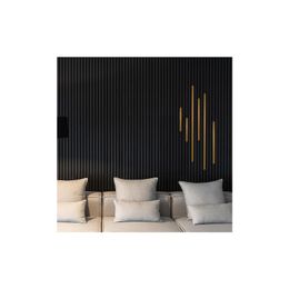 Home Deluxe Dekoleiste f&uuml;r Akustikpaneel FIRE 3er Set - 30 cm