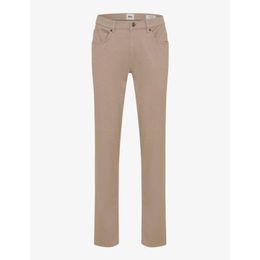 Brax Herren Five-Pocket-Hose Style CADIZ CANVAS, Beige, Gr. 42/36