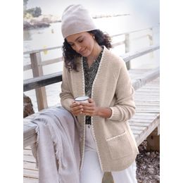 Longstrickjacke