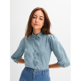 Jeansbluse