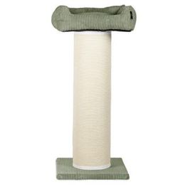 Rohrschneider &reg; XXL Kratzbaum, Cord-Bezug, tauschbare Kratzmatte, Bett waschbar