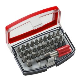 kwb Bit-Set mit G&uuml;rtelclip-Box 25 mm 32 St&uuml;ck