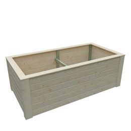 Kiehn-Holz Hochbeet Fichtenholz naturfarben 200 x 70 x 100 cm
