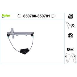 Valeo Fensterheber 850780 hinten links f&uuml;r Peugeot