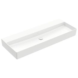 Villeroy & Boch Villeroy & Boch Memento 2.0 Waschtisch 4A22C301 120 x 47 cm, wei&szlig; alpin, ohne Hahnloch, ohne &Uuml;berlauf