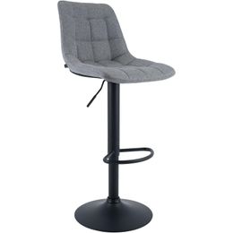 CLP Barhocker h&ouml;henverstellbar Mapun, Barstuhl 360&deg; drehbar, gepolstert mit Metallgestell f&uuml;r K&uuml;che, Theke, Bar und Lounge
