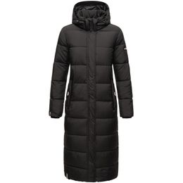 Navahoo Damen Steppmantel zeitloser Winterparka mit abnehmbarer Kapuze Isalie