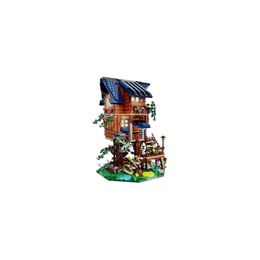 Jamara-402948 CaDA Baumhaus 4 Jahreszeiten 1:46 Bricks