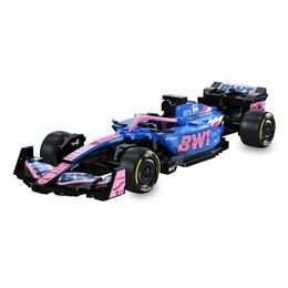 Jamara-402928 CaDA BWT Alpine Formula One&trade; Team A525 1:24 blau Bricks