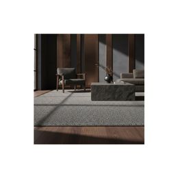 KADIMA DESIGN Flachwebteppich CIMA, einfarbig, Grau, 60 x 100 cm
