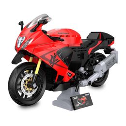 Jamara-402927 CaDA Suzuki Hayabusa 1:12 rot Bricks