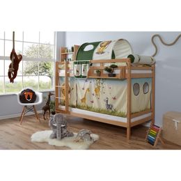 Ticaa Etagenbett "Rene" Buche Natur