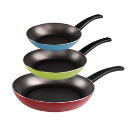 Stoneline Very Titan Pfannenset 3 teilig. 20/24/28 cm, beschichtete Pfanne mit h&ouml;chster Kratzfestigkeit und Abriebbest&auml;ndigkeit, Induktion und backofengeeignet