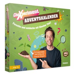 Franzis CheXperiment Adventskalender Forsche und entdecke mit Checker Tobi!