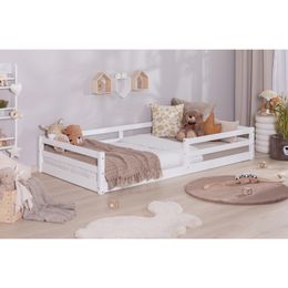 Ticaa Bodenbett &bdquo;Neo&ldquo;, Kinderbett, Jugendbett, Schlafzimmer, Kinderzimmer