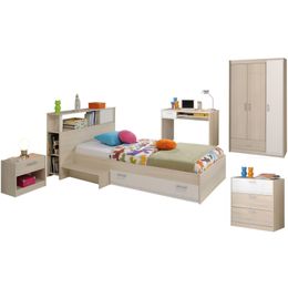 Parisot Kinder- und Jugendzimmer 6-tlg. "Charly 9" Akazie-Wei&szlig;
