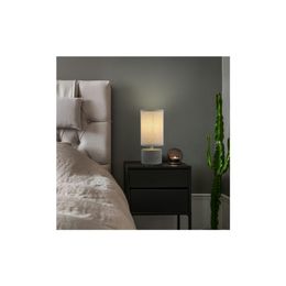 Home Deluxe Kleine Tischlampe in Betonoptik - Grau