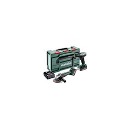 Metabo Akku Combo Set 2.4.3 18 V (685204500); BS 18 + W 18 L 9-125; metaBOX 165 L