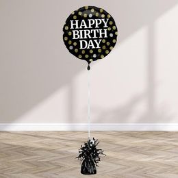 Heliumballon-Geschenk &bdquo;Happy Birthday&ldquo; | FloraPrima Blumenversand | Blumen und mehr versenden