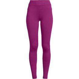 LANDS' END Lange Stretch-THERMASKIN-Unterhose f&uuml;r Damen, Damen, size: regular, Pink, Elasthan/Polyester-Mischung, by Lands' End