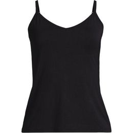 LANDS' END K&uuml;hlendes Tr&auml;gertop in Plus-Gr&ouml;&szlig;e f&uuml;r Damen, Damen, size: plus, Schwarz, Elasthan/Viskose/Viskose-Mischung, by Lands' End