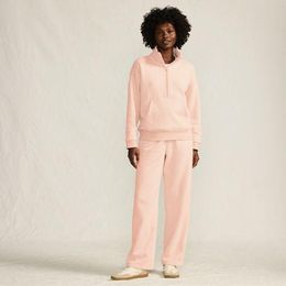 LANDS' END Jogginghose mit geradem Bein SERIOUS SWEATS f&uuml;r Damen in Petite-Gr&ouml;&szlig;e, Damen, size: petite, Pink, Baumwoll-Mischung/Polyester-Mischung, by Lands' End