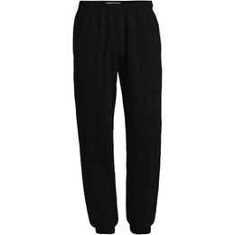 LANDS' END Serious Sweats Jogginghose f&uuml;r Herren, Herren, size: regular, Schwarz, Baumwoll-Mischung/Polyester-Mischung, by Lands' End