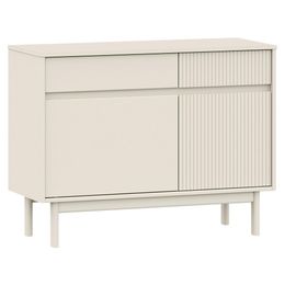 Livetastic Sideboard Cava, Kaschmir, Holz, Pinie,Kiefer,Kiefer, massiv, 2 F&auml;cher, 2 Schublade(n) Schubladen, 102x78x42 cm, Holzm&ouml;bel, Kleinm&ouml;bel Holz, Holzkommoden, Sideboards Holz
