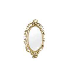 Boxxx Dekospiegel, Gold, Glas, oval, 44.5x73x3.5 cm, senkrecht montierbar, Spiegel, Wandspiegel