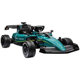 Elektro-Kinderauto Aston Martin, Gr&uuml;n, Schwarz, Metall, Kunststoff, 137x72x44 cm, Spielzeug, Kinderspielzeug, Kinderautos & Elektro-Kinderautos