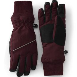 LANDS' END Wasserdichte Handschuhe SQUALL f&uuml;r Damen, Damen, size: regular, Rot, Nylon, by Lands' End