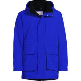 LANDS' END Wasserdichter, isolierter Squall-Parka f&uuml;r Herren, Herren, size: regular, Blau, Nylon, by Lands' End