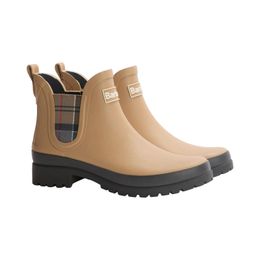 Barbour Gummistiefel Mallow Chelsea Welly Beige/Dress Tartan (Gr&ouml;&szlig;e: 8)