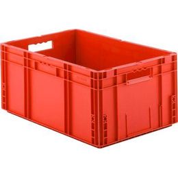 Sch&auml;fer Shop Euro Box Serie MF 6270, aus PP, Inhalt 52 L, Durchfassgriff, rot