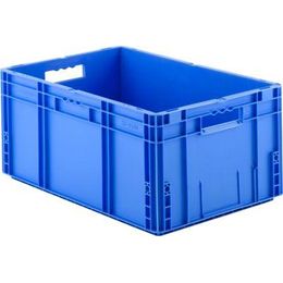 Sch&auml;fer Shop Euro Box Serie MF 6270, aus PP, Inhalt 52 L, Durchfassgriff, blau