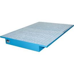 Bauer Einh&auml;ngewannen f&uuml;r Palettenregal Typ EHW 1800, blau RAL5012