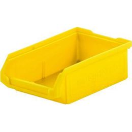 Sch&auml;fer Shop Sichtlagerkasten SSI Sch&auml;fer Serie PROFI LF 210, Polypropylen, L 168 x B 103 x H 52 mm, 0,5 l, gelb